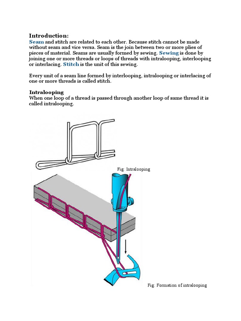 Stitches Theory | PDF | Surgical Suture | Seam (Sewing)