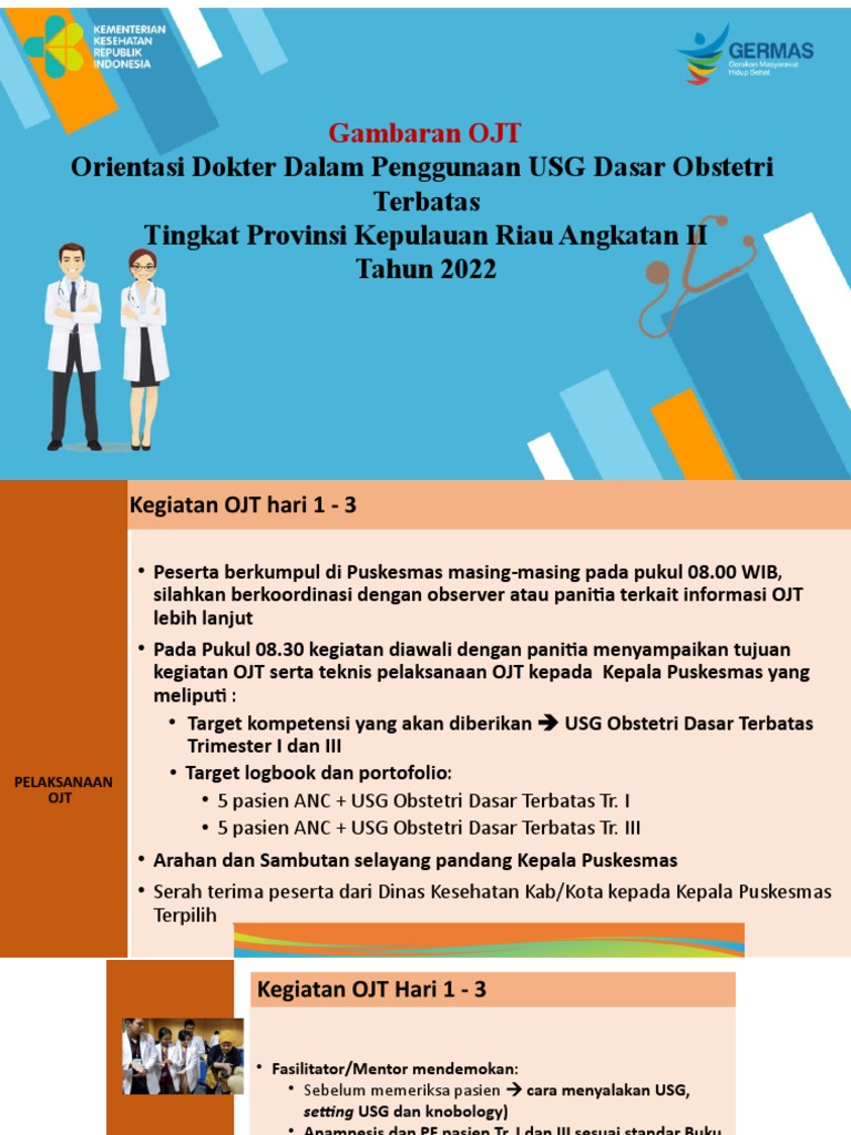 Pengantar OJT USG | PDF