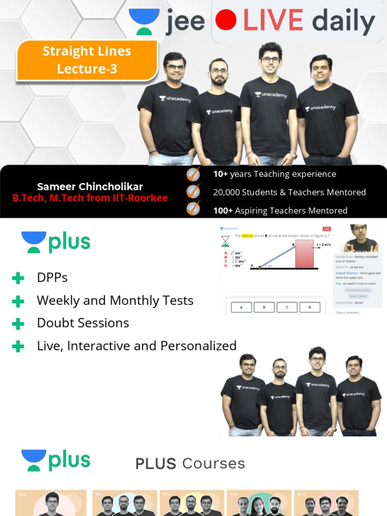 L-3 - Straight Lines | PDF
