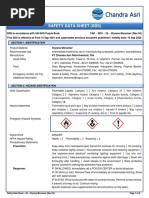Bitumen Safety Data Sheet | PDF | Dangerous Goods | Toxicity