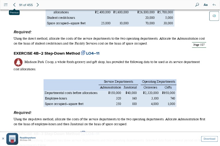 Appendix 4B Exercises, Problems, and Case | PDF | Technology & Engineering