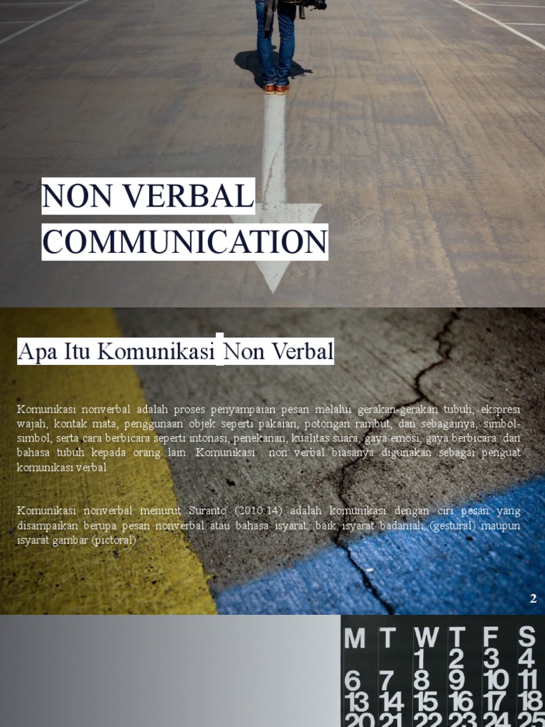 Non Verbal | PDF