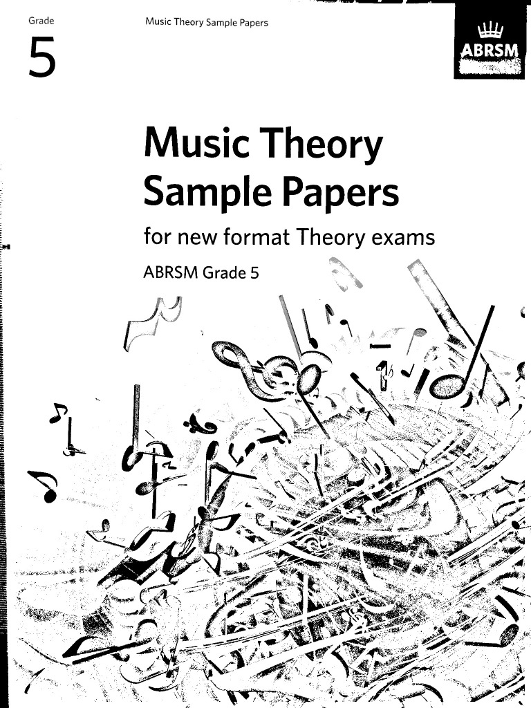 Abrsm Theory g5 Sample Papers (New Format) | PDF