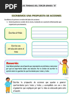 Partes de un cartel para niños | PDF | Artes del Lenguaje y Comunicación