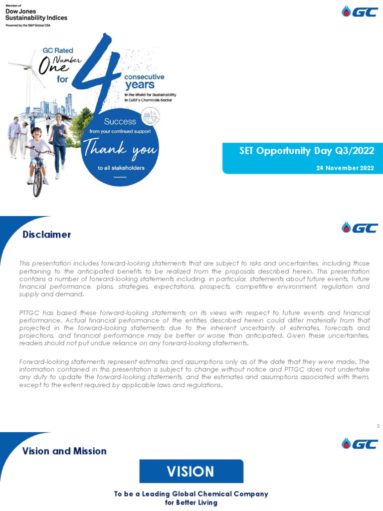 PTTGC Oppday 3q2022 | PDF