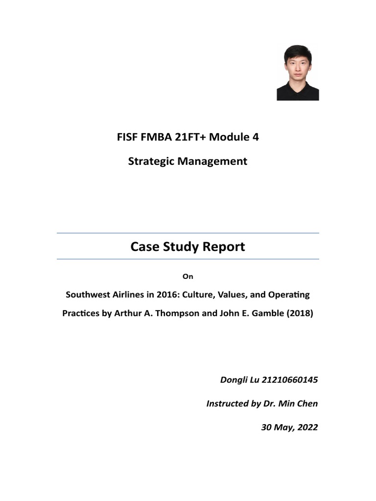 Southwest Airlines' Low-Cost Strategy Analysis | PDF | Low Cost Carrier ...