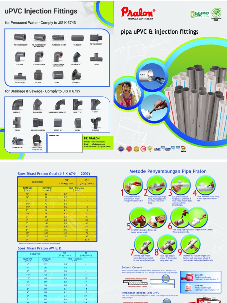 Brosur Injection Fittings Pralon | PDF