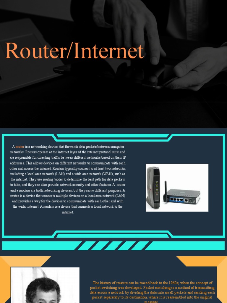 Router Internet Pdf Computer Network Router Computing