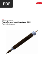 1 - HV Bushing - GOM - Technical Guide - ABB | PDF | Transformer ...