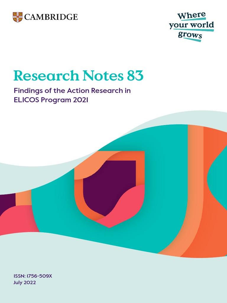 Research Notes 83 | PDF | Teaching Method | Teachers