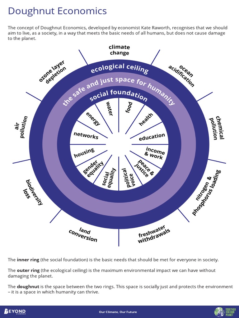 A4 Doughnut Economics Poster | PDF