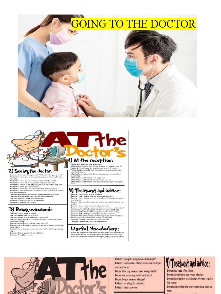 L4 Unit 6 Going To The Doctor | PDF