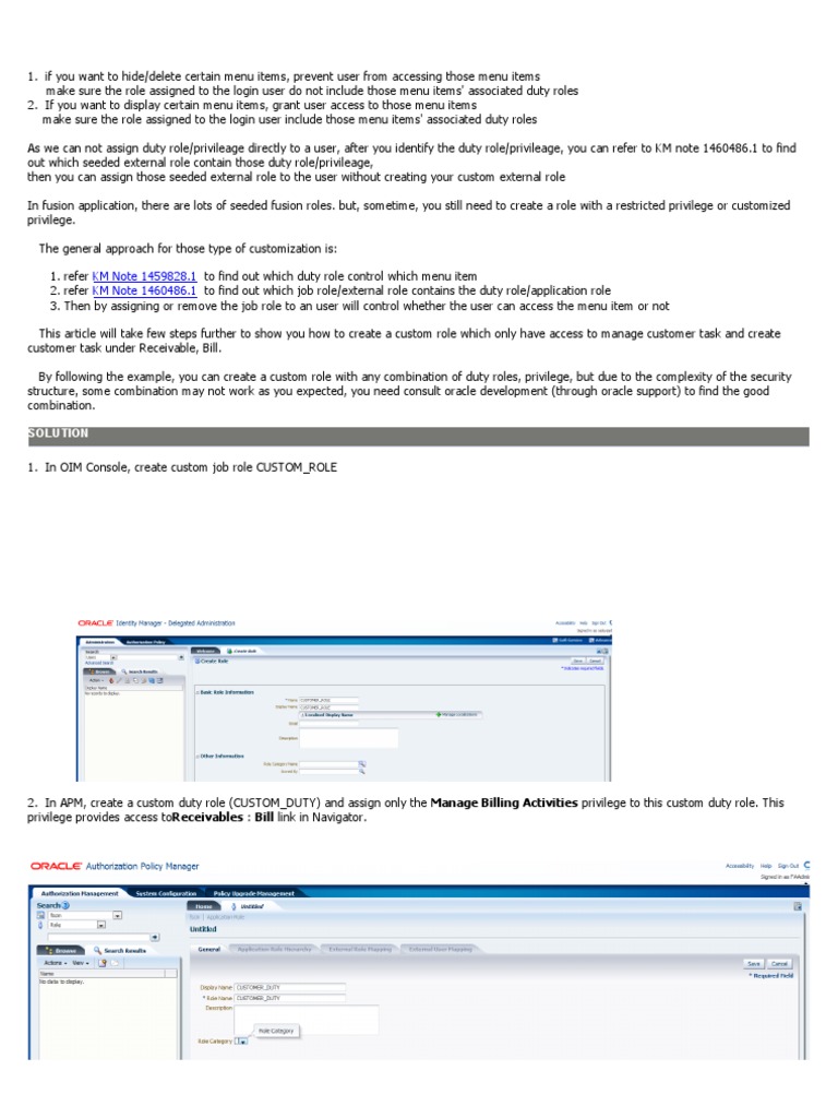 Custom Roles | PDF | Databases | Computing