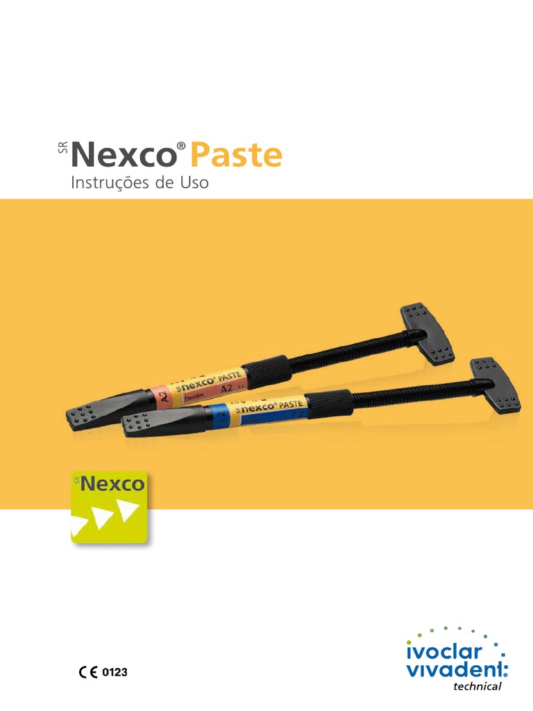 SR Nexco Paste | PDF | Material composto | Polimerização