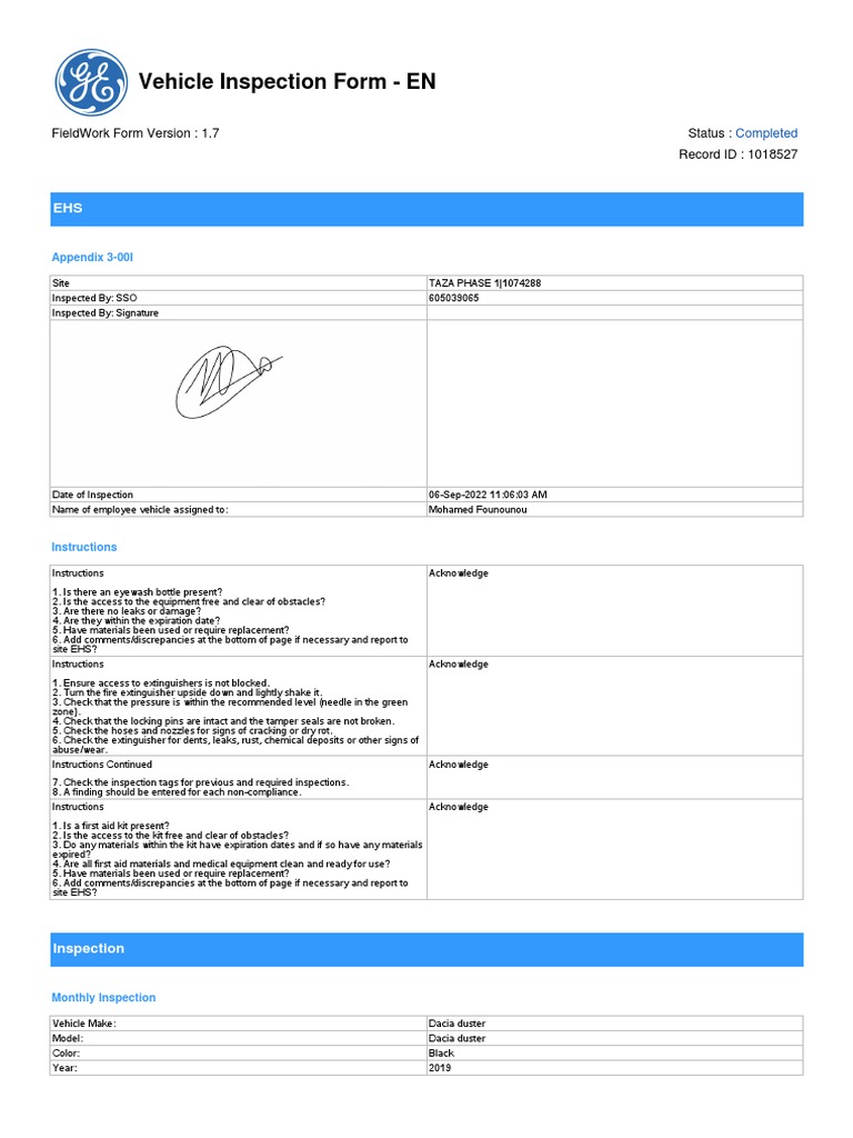 Vehicle Inspection Form - en - TAZA PHASE 1 - 1074288 - 2022!09!06 ...