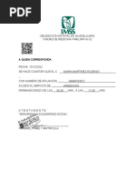 Constancia No Derechohabiente (IMSS) | PDF | Justicia | Crimen y violencia