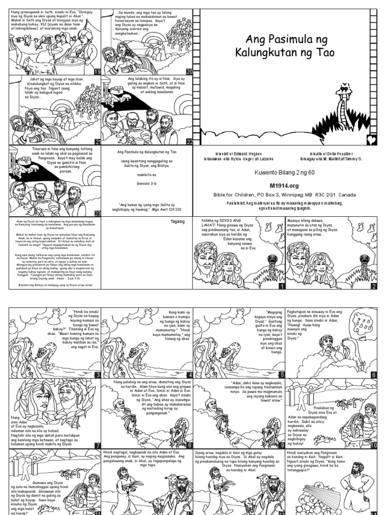 02 The Start of Mans Sadness Tagalog CB Tract | PDF | Languages Of ...