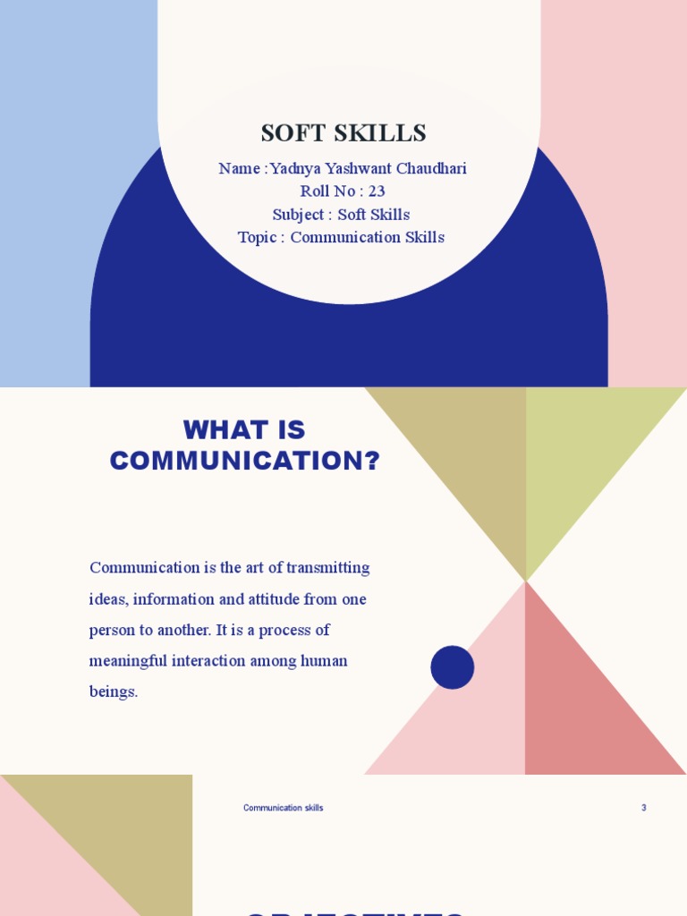 Communication Skills | PDF