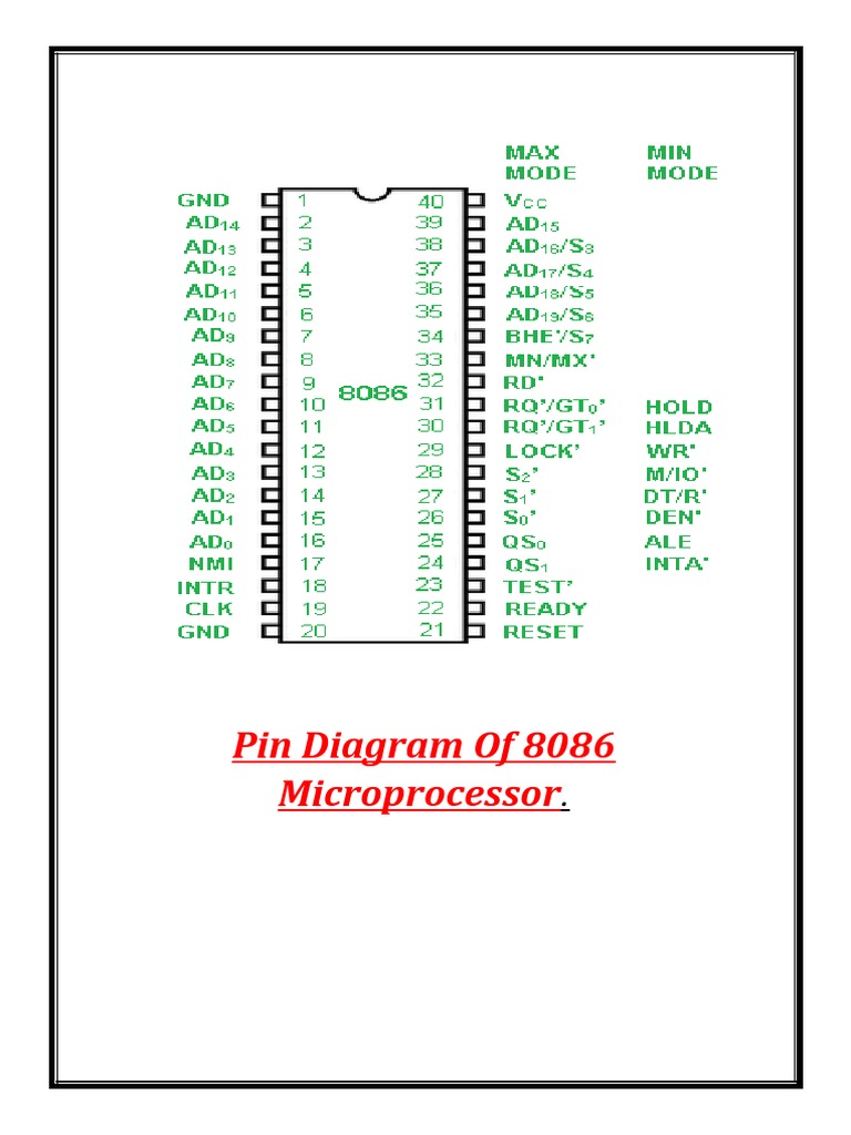 Pin Diagram | PDF | Computers