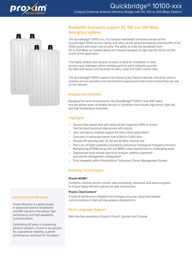 Tsunami QB 10100 XXX Datasheet Eol US | PDF | Computer Network | Quality Of Service