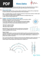 Ray Optics Formula Sheet | PDF