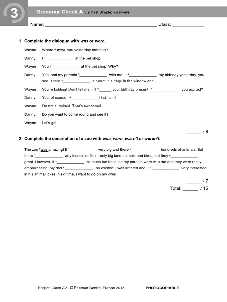 ECA2+ Tests Grammar Check 3.2A 2018 | PDF | Language Arts & Discipline