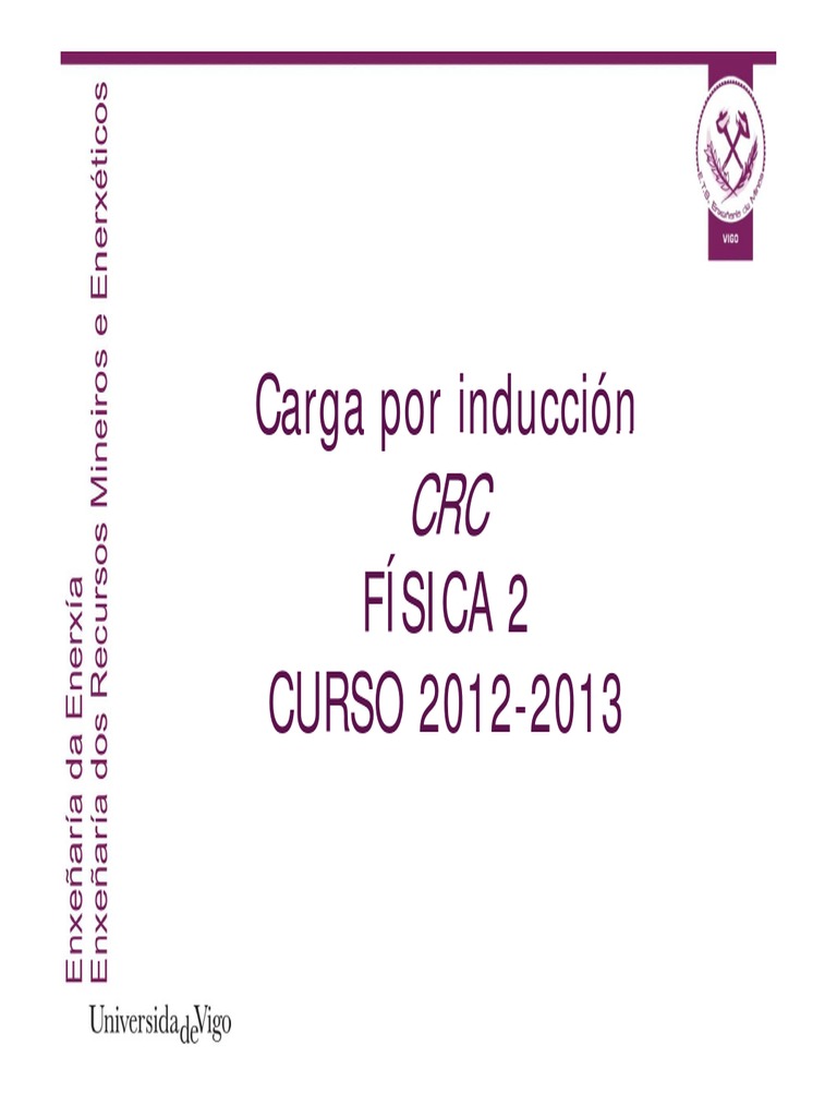 Carga Por Induccion | PDF | Carga eléctrica | Electromagnetismo