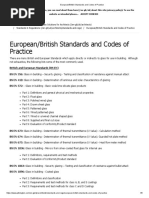 BS EN12150 Thermally Toughened Glass Standard Part 1 | PDF