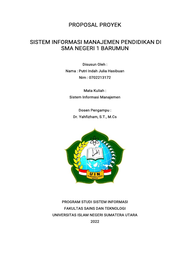 Proposal Putri Indah Julia Hasibuan | PDF Proposal Putri Indah Julia Hasibuan | PDF