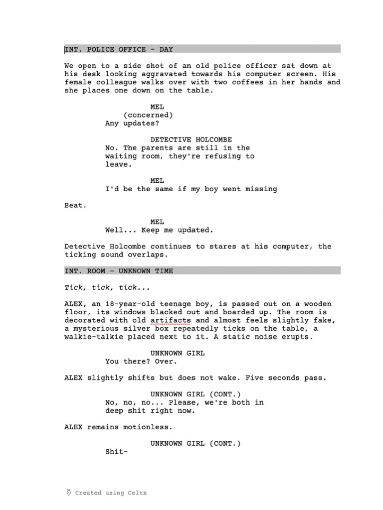 Final Script Yas and Izzy | PDF