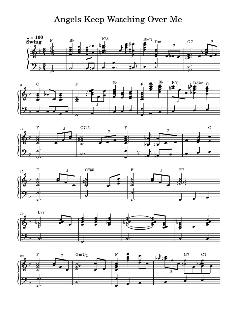 Angels Keep Watching Over Me | PDF