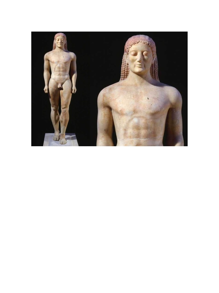 Kuros de Anavyssos Comentario | PDF