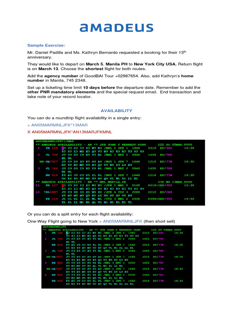 PNR Element - Sample Self Study | PDF