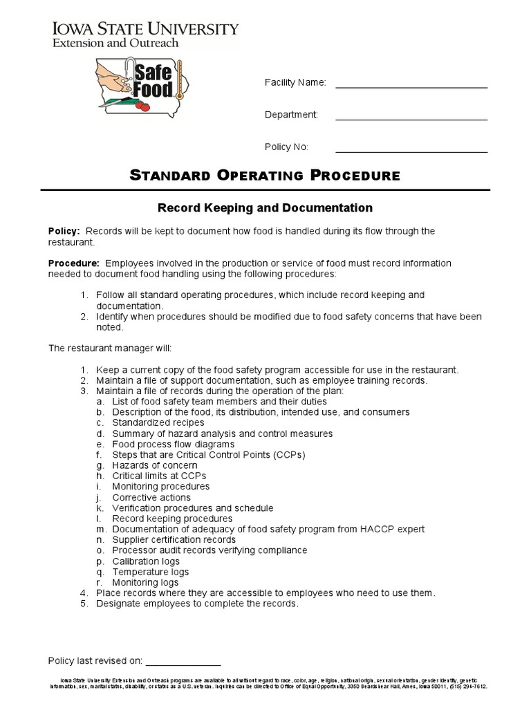 RSOP37 Record Keeping Documentation | Download Free PDF | Records ...