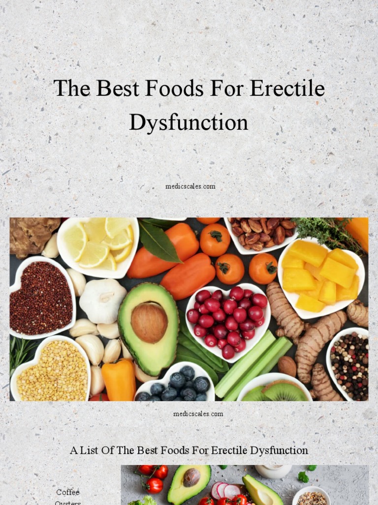 The Best Foods For Erectile Dysfunction | PDF | Foods | Erectile ...