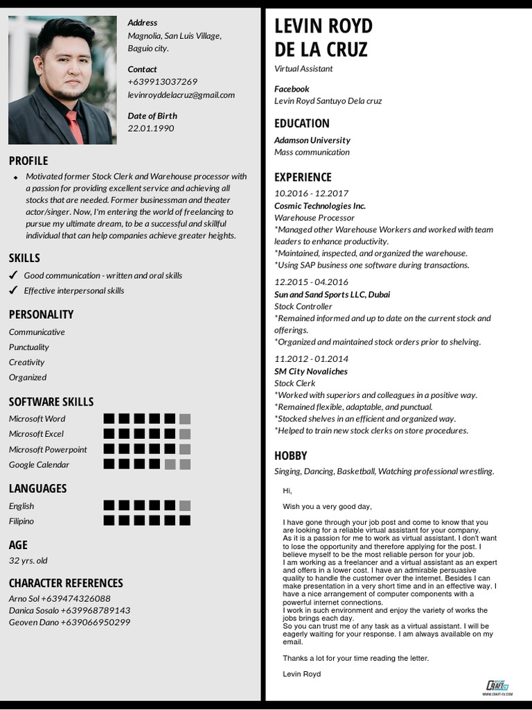 Levin Royd CV Va | PDF | Business | Communication
