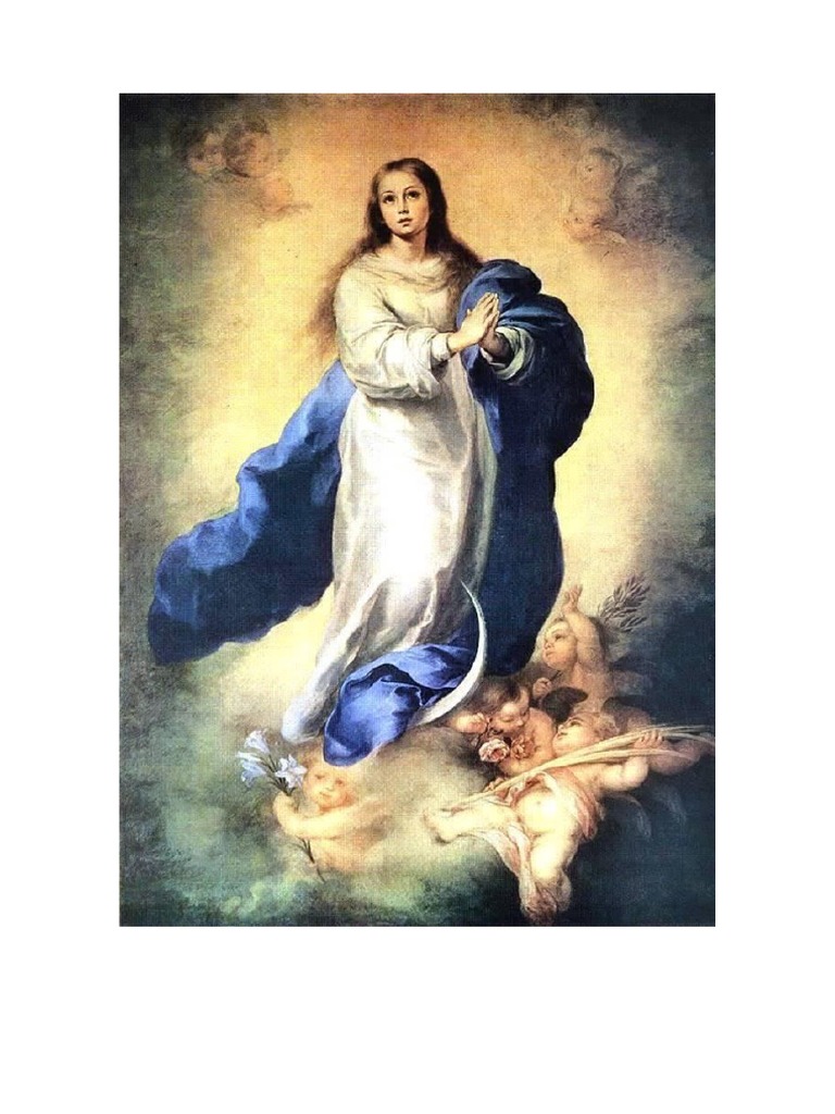La Inmaculada de El Escorial, Bartolomé Esteban Murillo Comentario | PDF | Clásicos