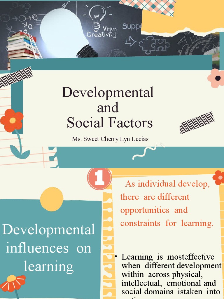 Developmental and Social Factors and Individual Differences | Download ...