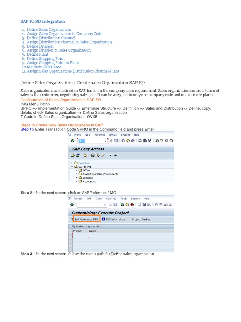 Configuring Key Sales and Distribution Elements in SAP | PDF | Icon (Computing) | Menu (Computing)