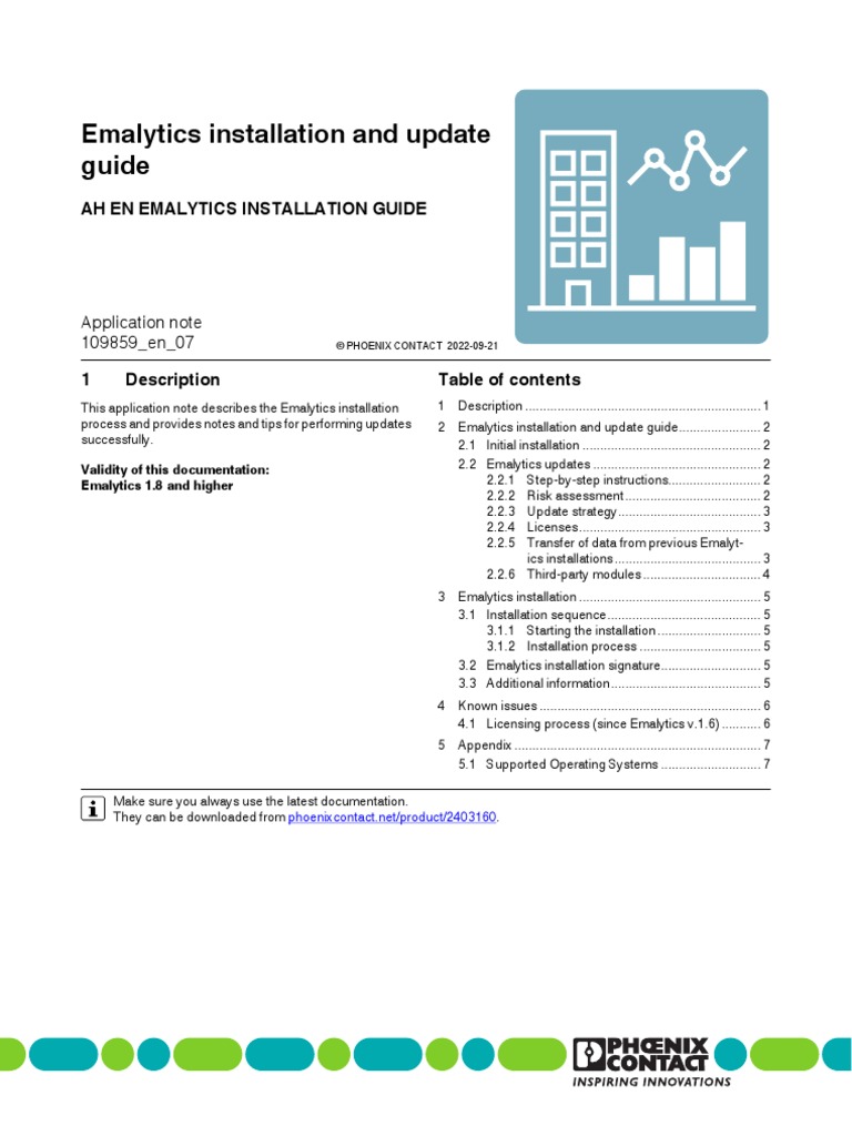Ah en Emalytics Installation Guide 109859 en 07 | PDF | Microsoft ...