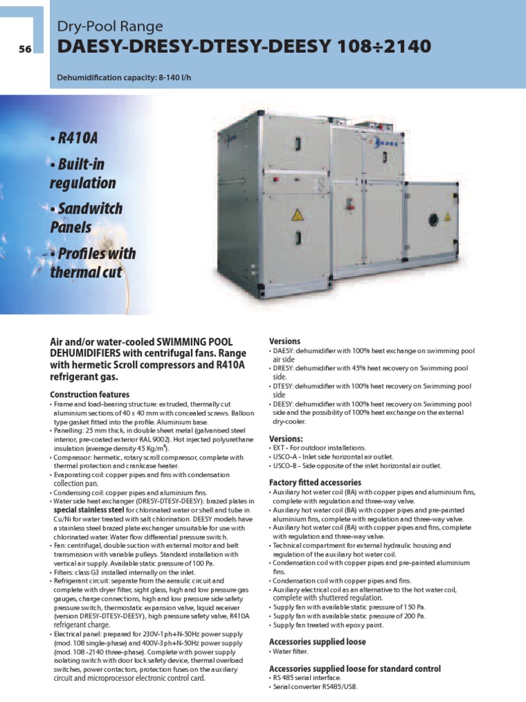 Daesy Dresy Dtesy Deesy - 108 2140 - en - SP | PDF | Gas Compressor ...