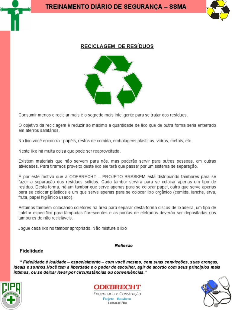 DDS Reciclagem de Lixo | PDF