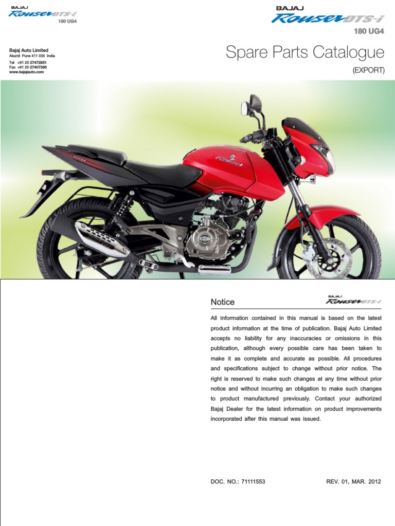 Bajaj Rouser 180 (1) 1 | PDF