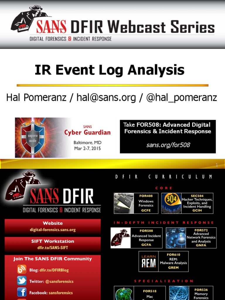 I R Event Log Analysis | PDF | Login | Information Age