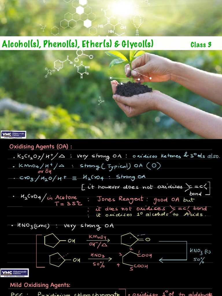 OCOC-1 Live Class-3 Teacher Notes | PDF | Chemistry | Organic Chemistry
