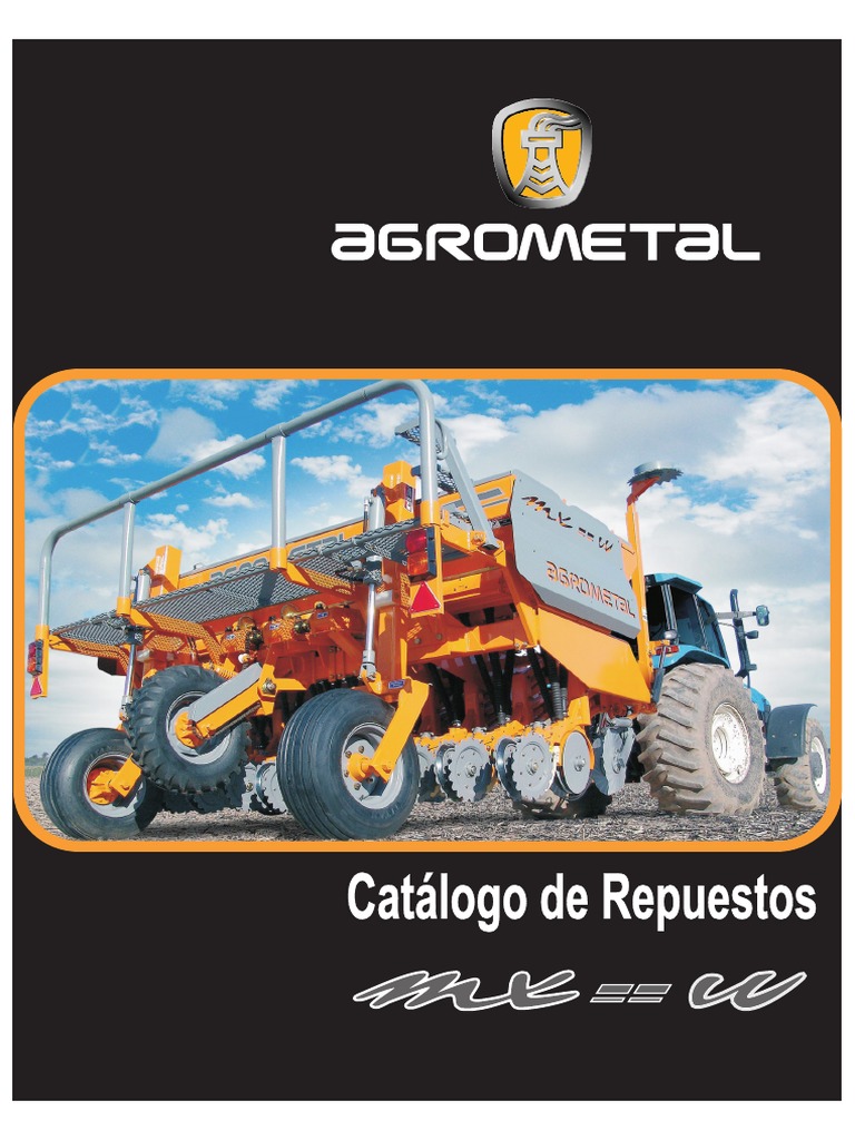 Agrometal - Catalogo Repuestos MXW | PDF | Arandela (Hardware) | Eje