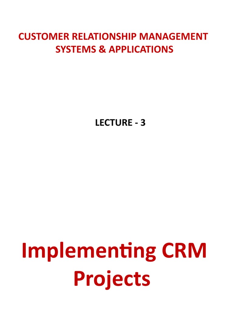 CRM 3 (Autosaved) | PDF | Databases | Customer Relationship Management