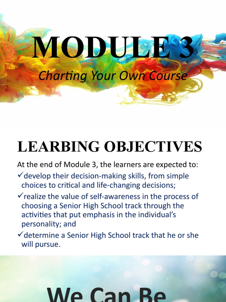 Module 3 | PDF | Learning | Science