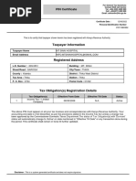 Company CR 12 Form New | PDF