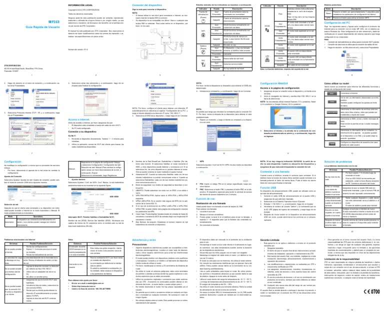 Manual Router 4g Movistar | PDF | 3 G | Enrutador (Computación)